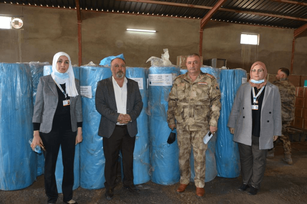 ICMPD provides raw materials for personal protective equipment (PPE) to ...