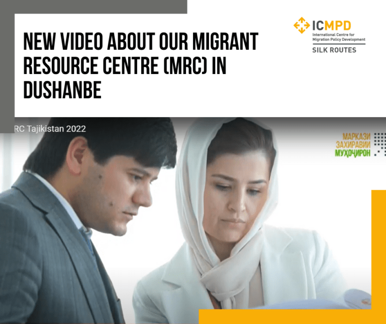 Our Migrant Resource Centre in Tajikistan - Budapest Process
