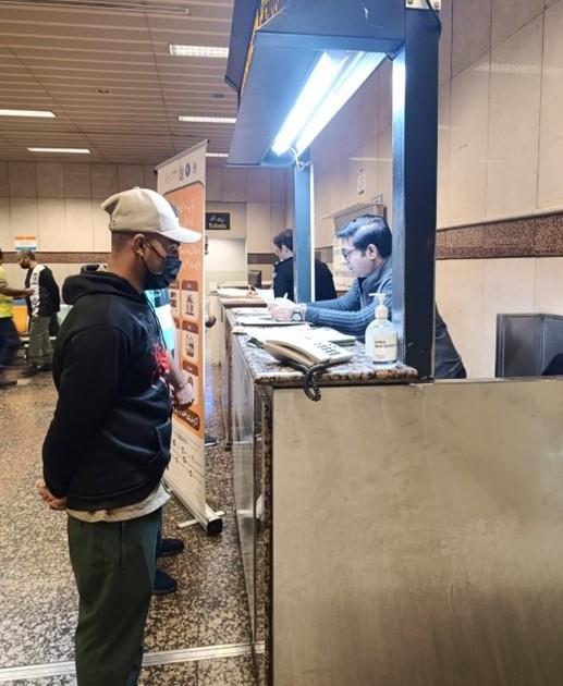 European Union (EU) Delegation visit Airport Reception Desk (ARD) in ...