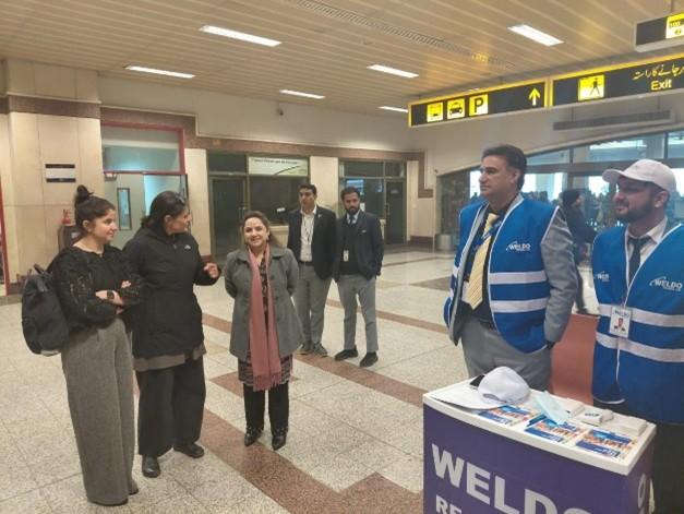 European Union (EU) Delegation visit Airport Reception Desk (ARD) in ...